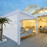 Bon Pergola Wind Resistant Screen for Villa Pergola SCN | Vital ...