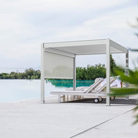 Bon Pergola Wind Resistant Screen for Villa Pergola SCN | Vital ...