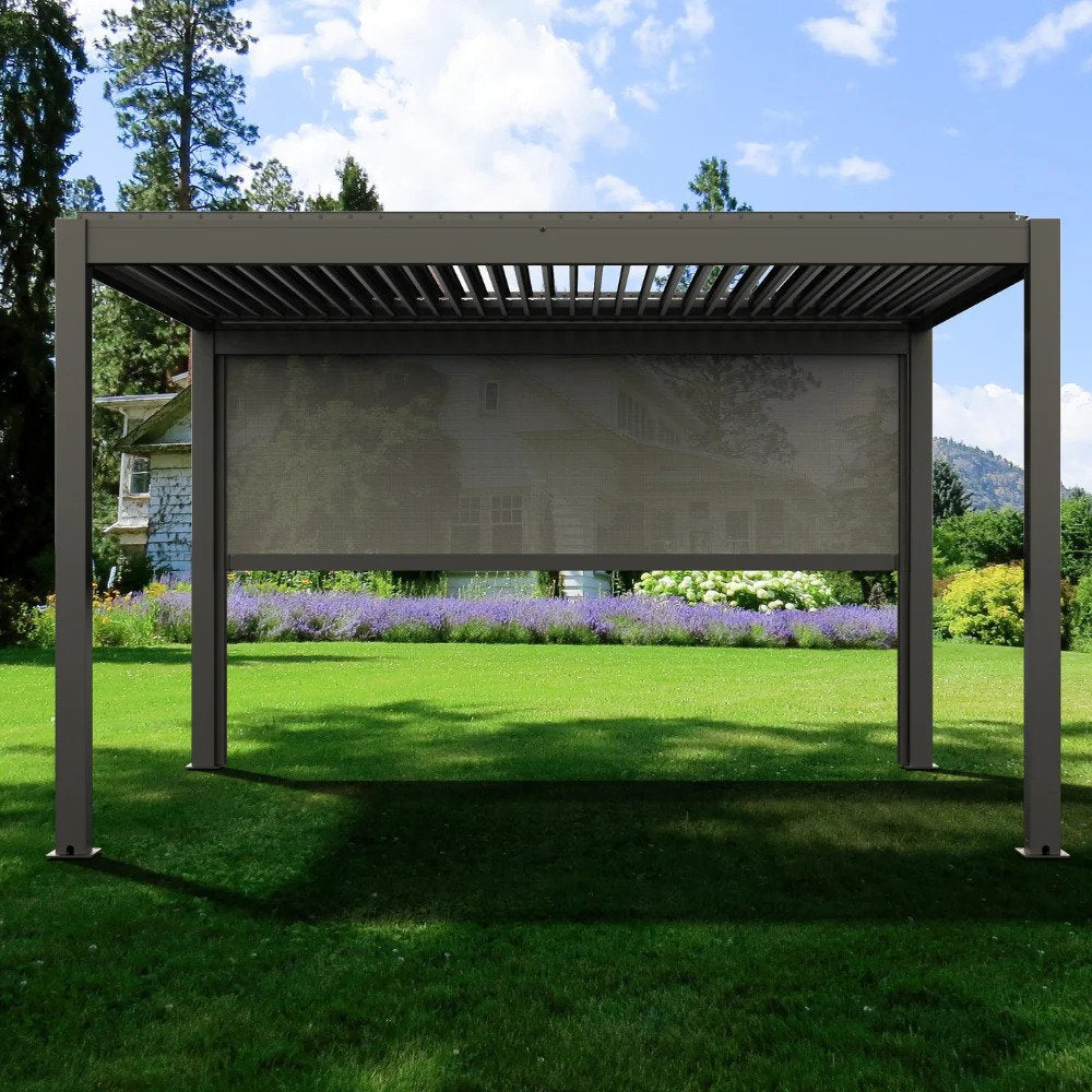 Bon Pergola Wind Resistant Screen for Villa Pergola SCN | Vital ...