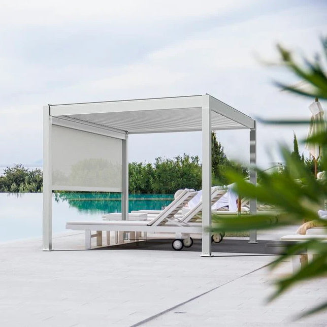 Bon Pergola Wind Resistant Screen for Villa Pergola SCN | Vital ...