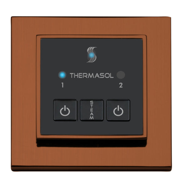 ThermaSol ESM Modern Recessed Easy Start Series Steam Shower Control ...
