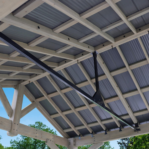 Yardistry 16 x 14 Timber Frame Pavilion YM12904COM | Vital Hydrotherapy